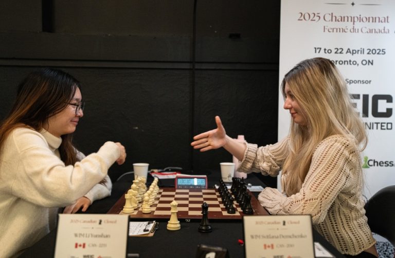 2025 Canadian Chess Championships: Nikolay Noritsyn and Li Yunshan ...