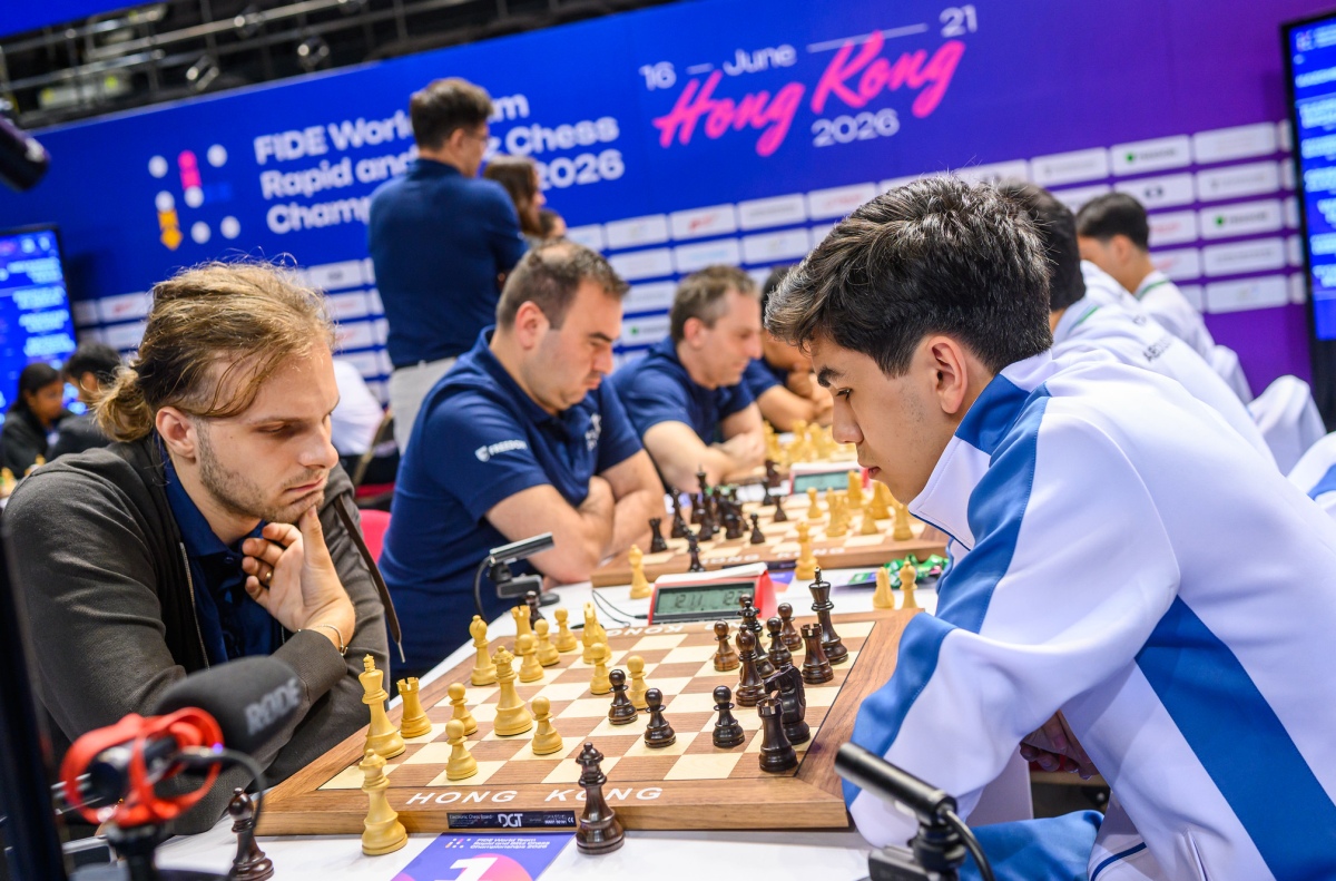 KazChess and Dragon Chilling Take Early Lead at FIDE World Team Rapid ...